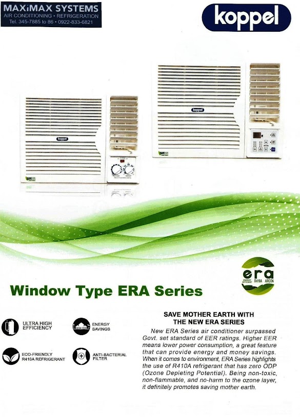 MaximaxSystems.com: KOPPEL WINDOW TYPE AIR CON - BASIC