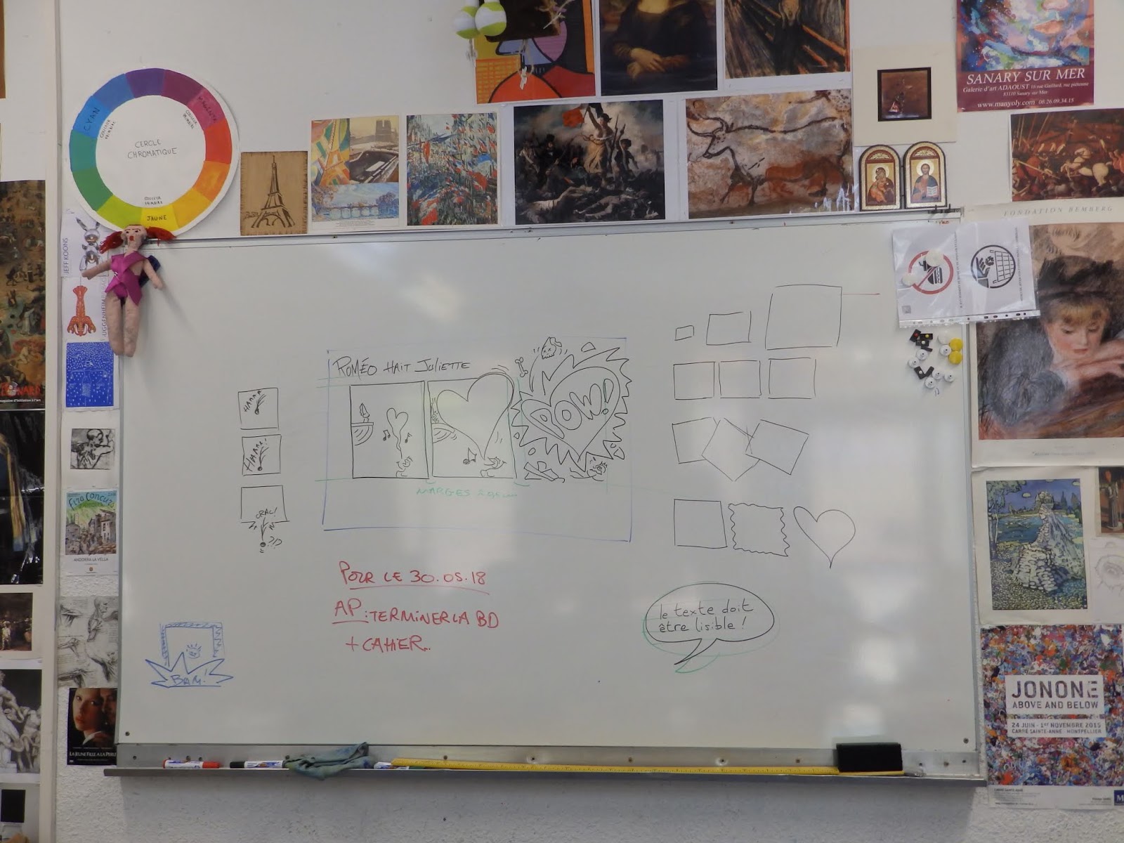 LES ARTS PLASTIQUES au lycée Comte de Foix: Tableau et consigne en Arts ...