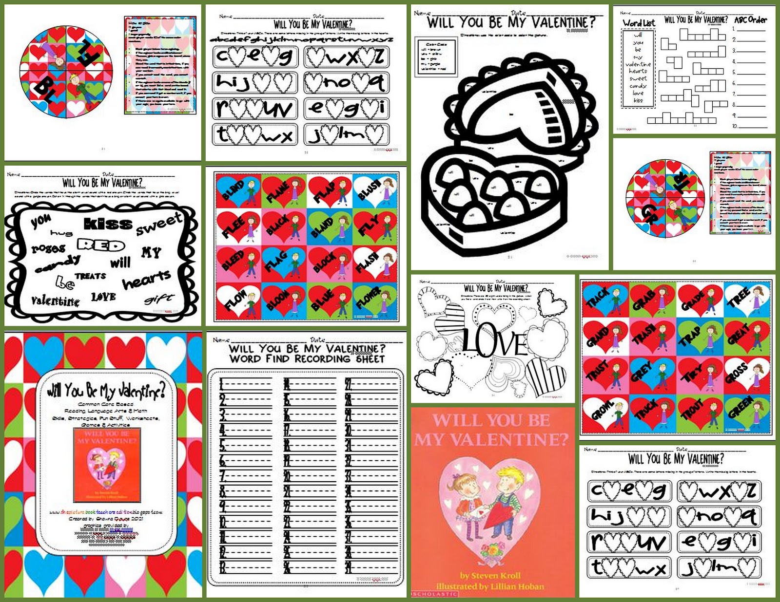 Will You Be My Valentine? by Steven Kroll - Teaching Ideas | The ...