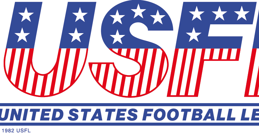 La USFL, lo que fuera una gran liga profesional de football.