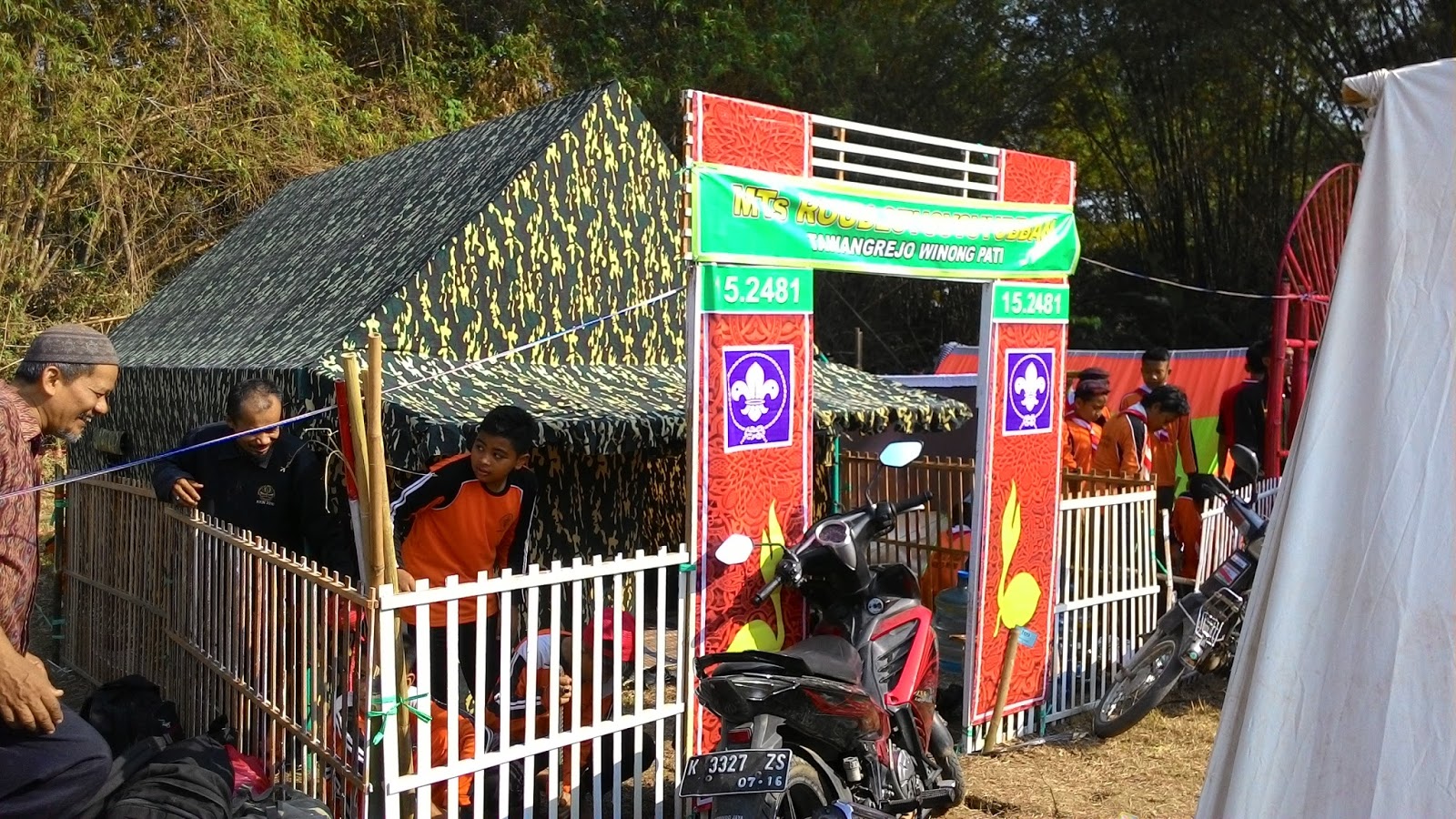 Kegiatan Kemah Jambore Ranting XVI dan HUT Pramuka Ke 54 Gudep 15-2481 ...