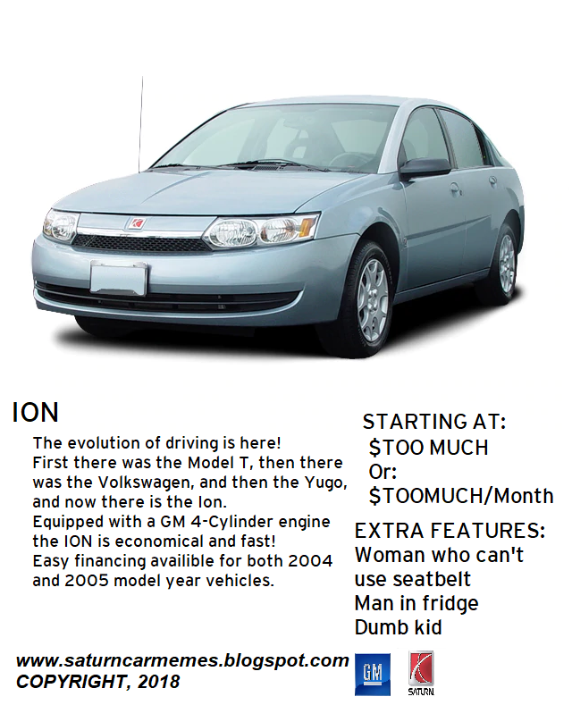 SCaM (Saturn Car Memes): 2018