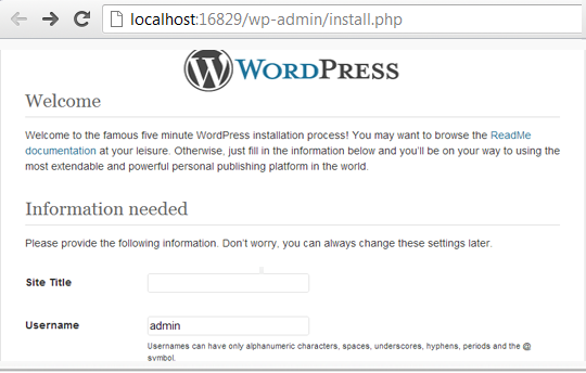 How To Install WordPress on Localhost Using Microsoft Web Platform Installer ~ My Blogger Lab
