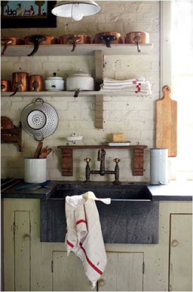 The Polished Pebble: Kitchens with Clutter...What Do We Really Want?