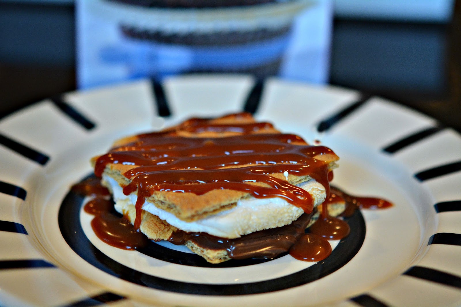 S'MORES DIPPED IN HOMEMADE SALTED CARAMEL - Hugs and Cookies XOXO