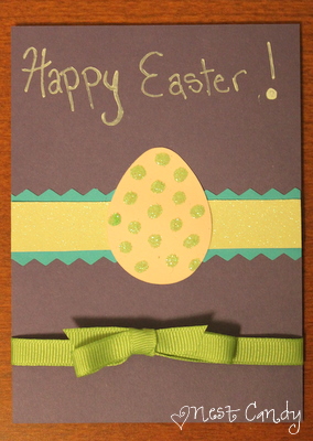 Nest Candy: Scrappin Saturday - - Easter Cards