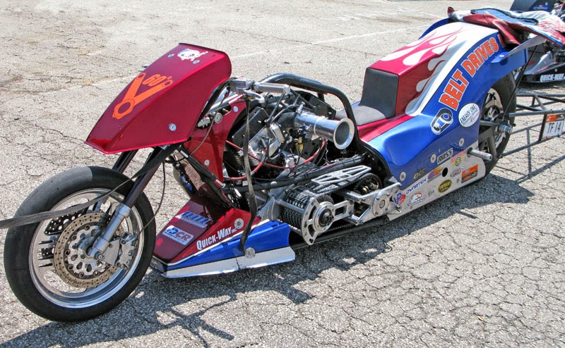 Custom Motorcycles: ESTILO: Street Drag bike