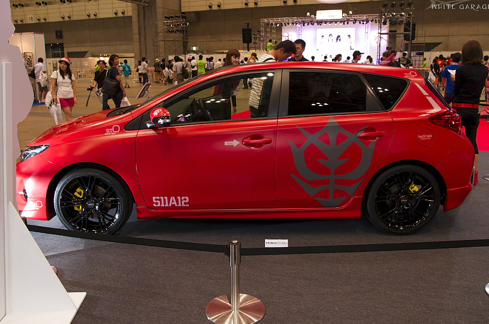 GUNDAM GUY: MS-186H-CH "Auris Char Aznable" Toyota - On Display @ C3 x ...
