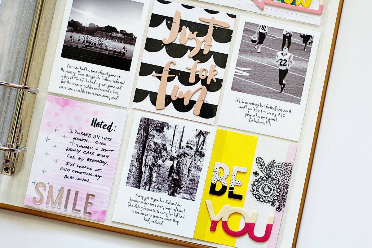 Paper Fab: August 2016 Project Life And A Layout! *Hip Kit Club*