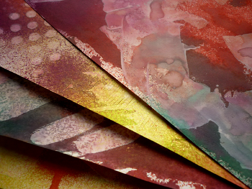 every colour in the box: A Little Bit Of Gesso & Ink