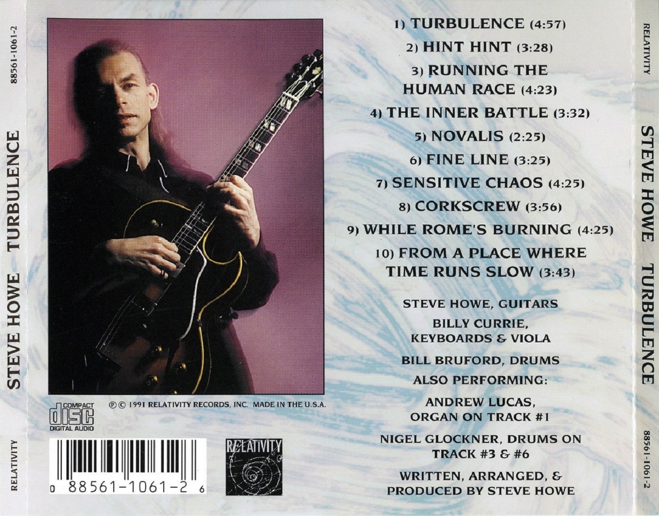 On The Road Again: Steve Howe "Turbulence"