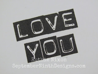 September Ninth Designs: Love You...