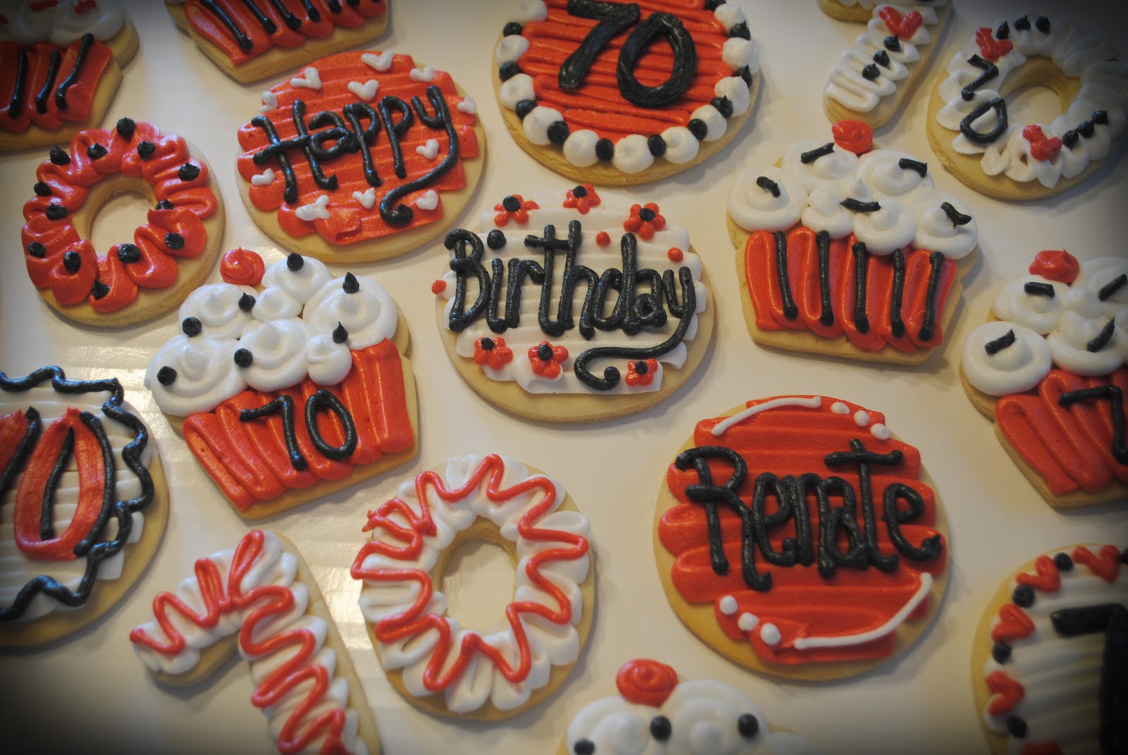 Candace's Cookie Creations: A Sweet 70th Birthday!