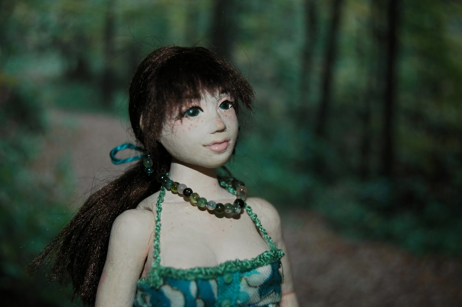 Ririne's Miniatures: How to make 1/12 scale miniature eyes tutorial