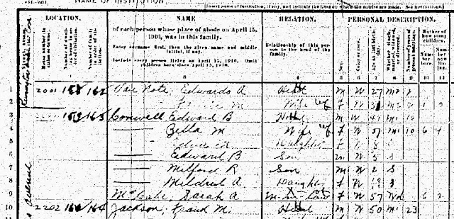 Talking Box Genealogy: Genealogy Basics: The 1910 Census