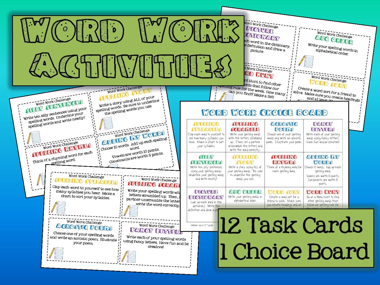 gwhizteacher: Groundhog Word Work FREEBIE