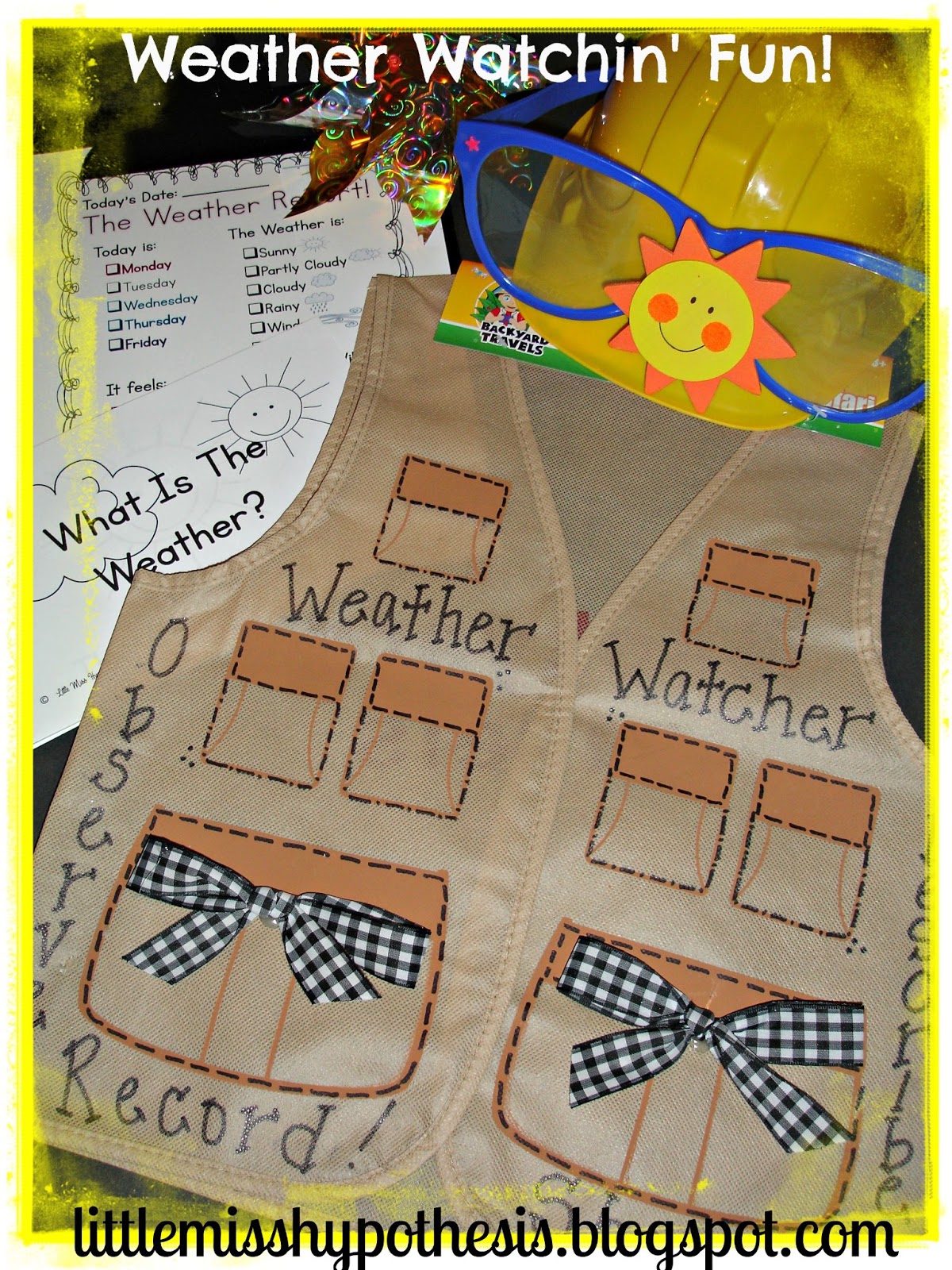 Little Miss Hypothesis - Lessons from the Science Lab: What's Up With ...