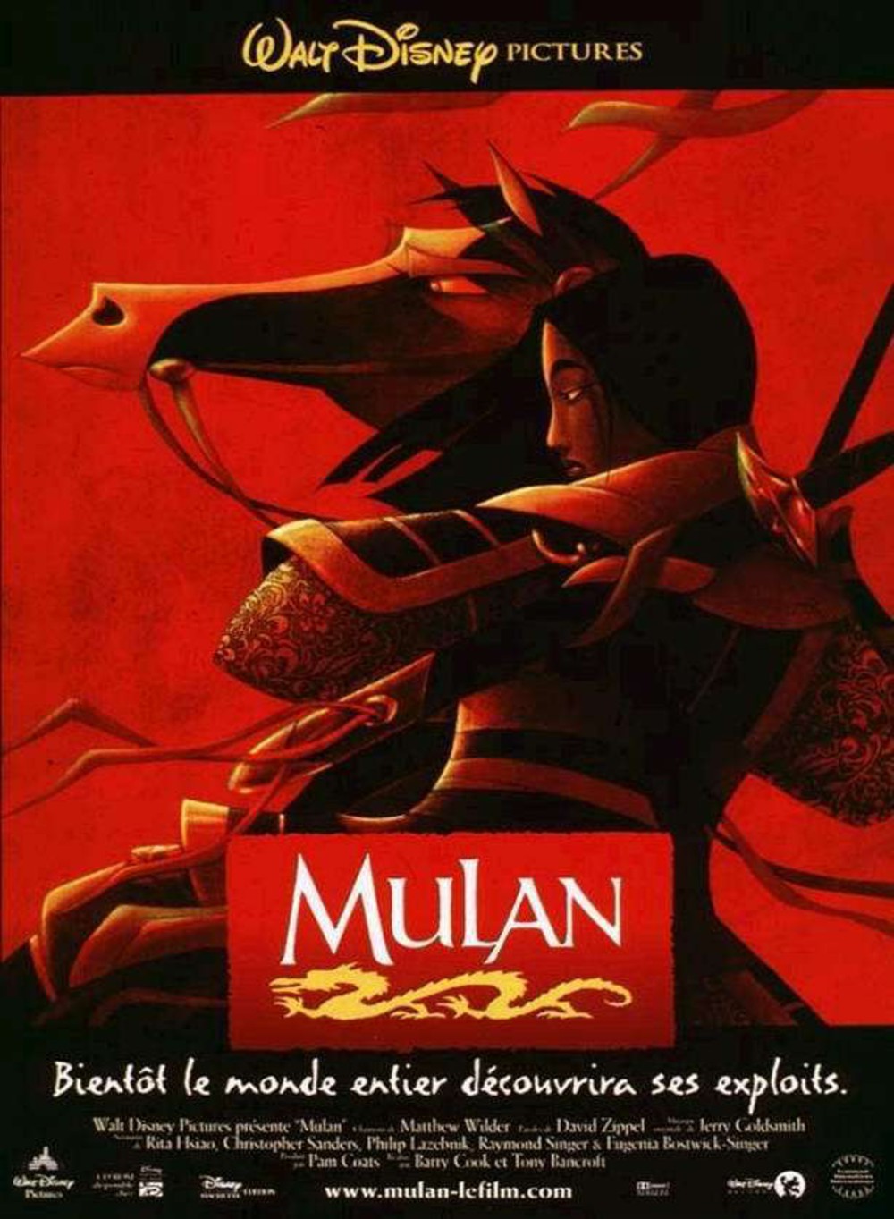 Art et «poïèsis»: « Mulan » de Tony Bancroft et Barry Cook (1998)