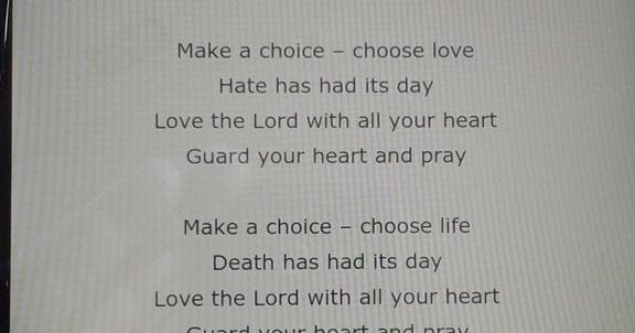 THE LIVING GOD: WITHOUT LOVE