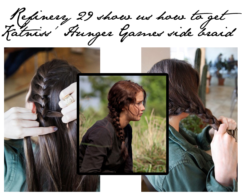 Want the Katniss Hunger Games Side Braid? - Emily Jane Johnston