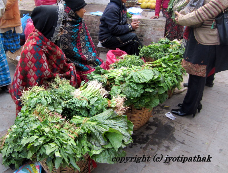 Taste of Nepal: Green Leafy Vegetables - साग-पात हरु - (Part 1)