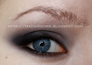 Madam Noire Makeup Studio: Classic black smokey eye