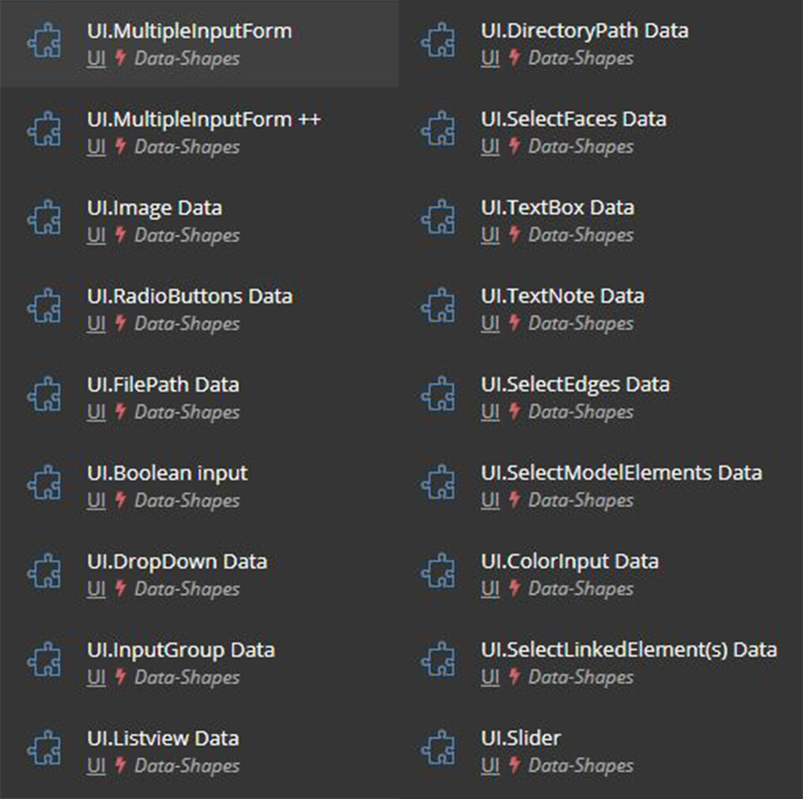 My CAD-BIM CAFE: DYN06.02 : Data-Shapes Package ႏွင့္ မိတ္ဆက္ၿခင္း အပိုင္း(၁)