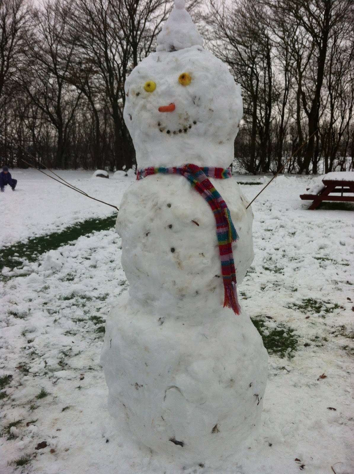 Billedkunst med Tatjana Knudsen: Tegn en snemand - en opgave i at zoome ...