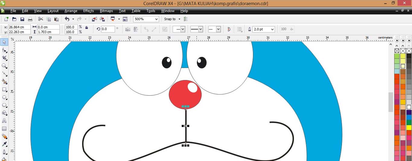 WhereTechnology Can be Fun ::.: MEMBUAT POSTER DORAEMON DENGAN ...