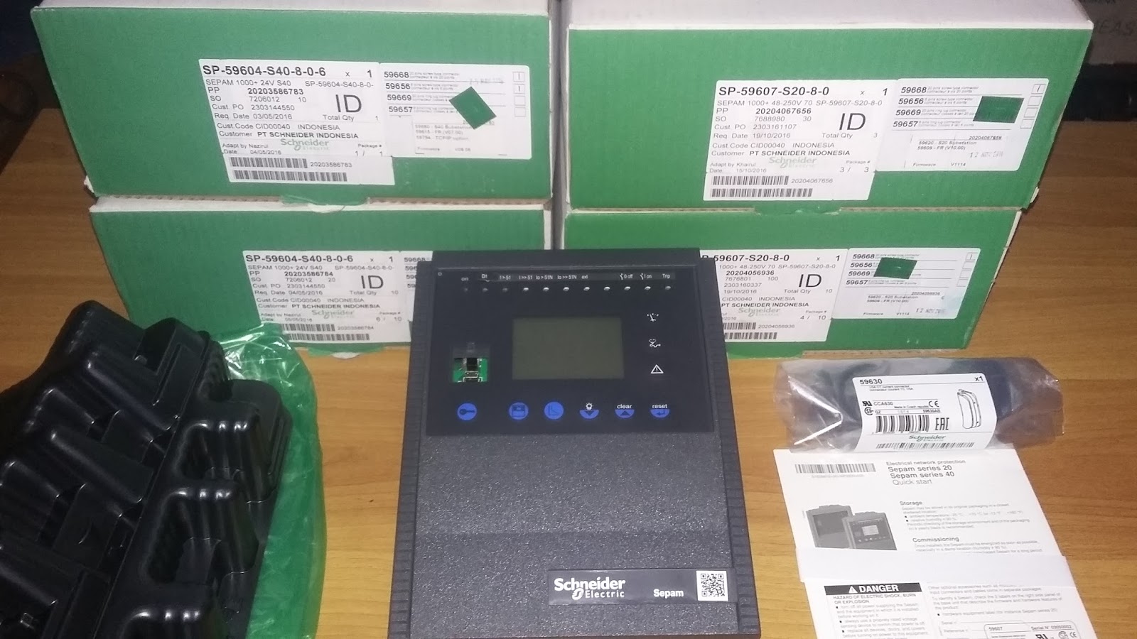 SWATECH BANTEN: Jual: SEPAM Series 40 Schneider.