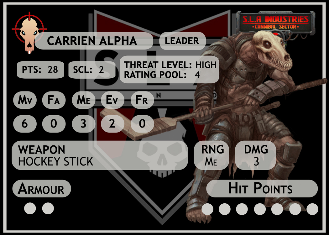 SLA Industries: World of Progress: Carrien Faction