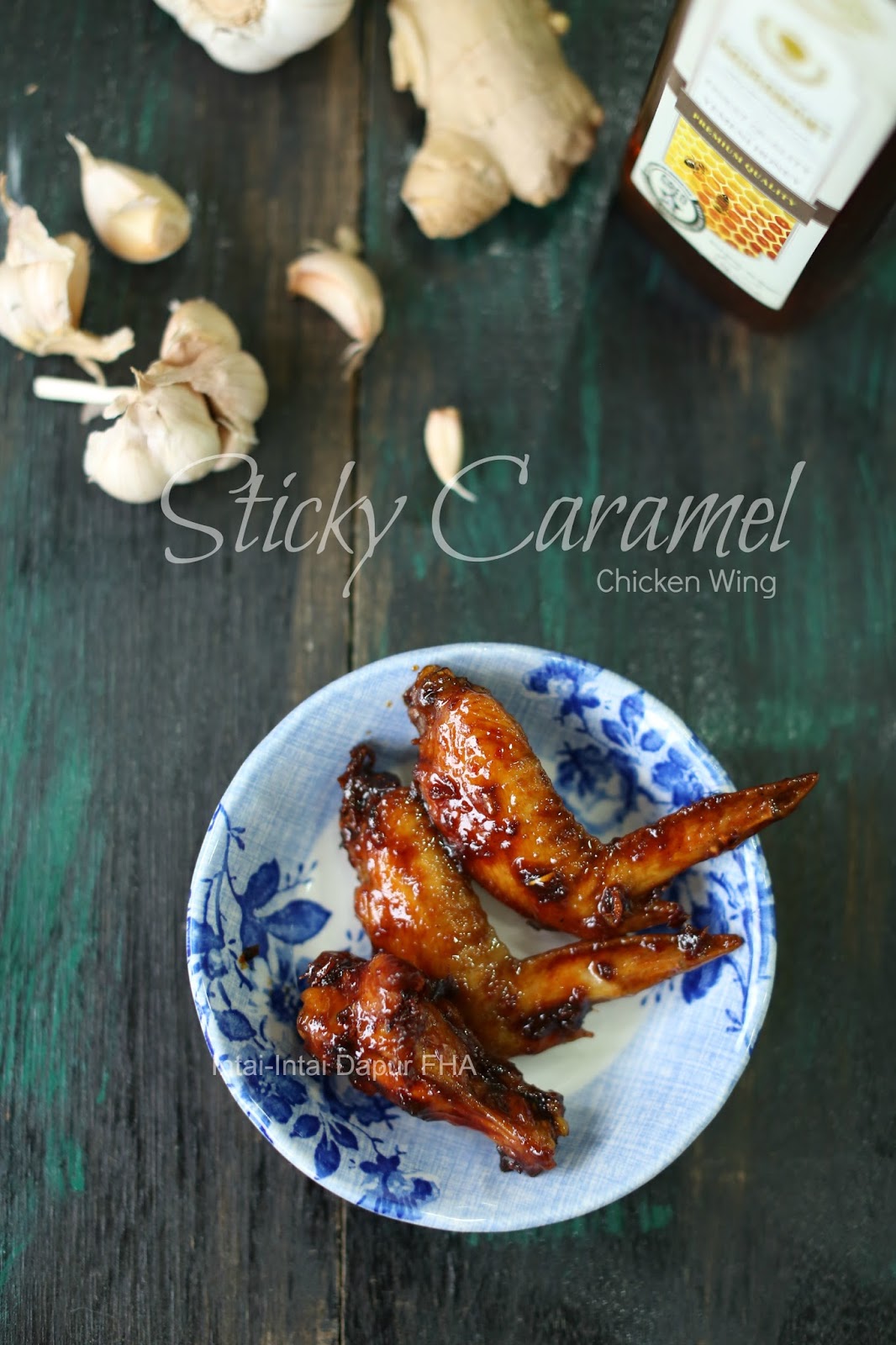 STICKY CARAMEL Chicken Wing - FHA Selemak Santan