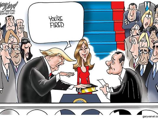Το Αφηρημένο Blog: Trump Inauguration Cartoon