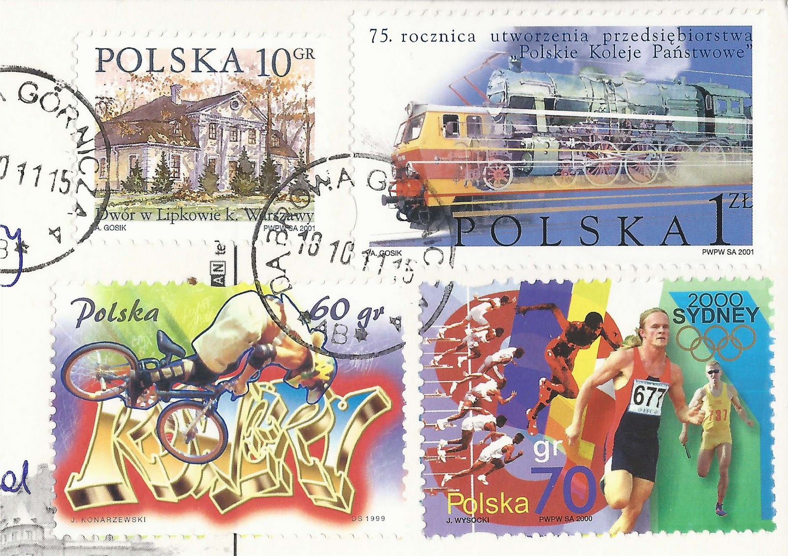 A Journey of Postcards: A Fairy Tale Castle from Poland: Moszna Zamek