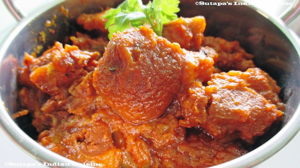 Kosha Mangsho/ Bengali style Mutton Curry
