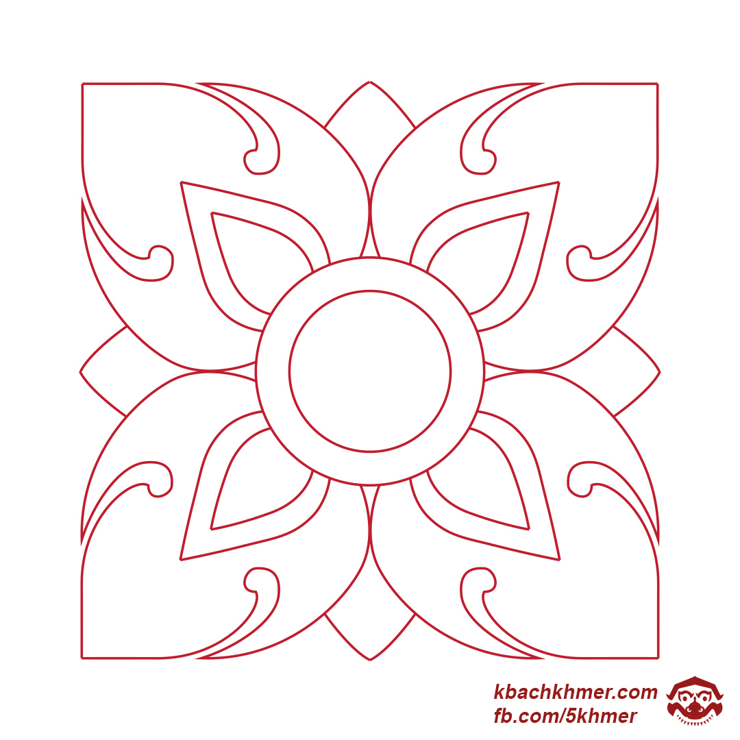 Fine Khmer: Kbach Khmer *.Ai Square Patterns