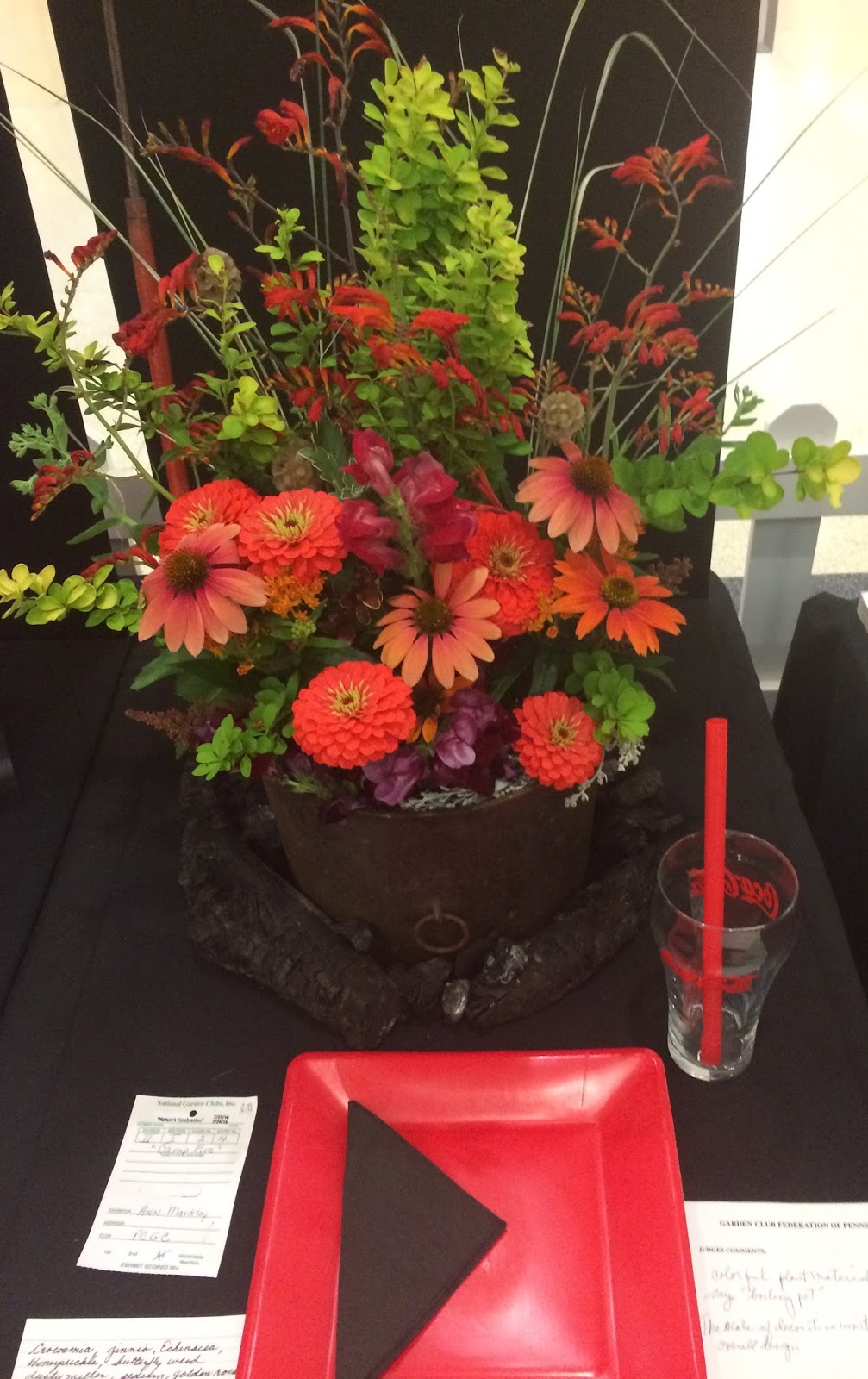 Rosemary's Sampler: Design Classes at the Flower Show