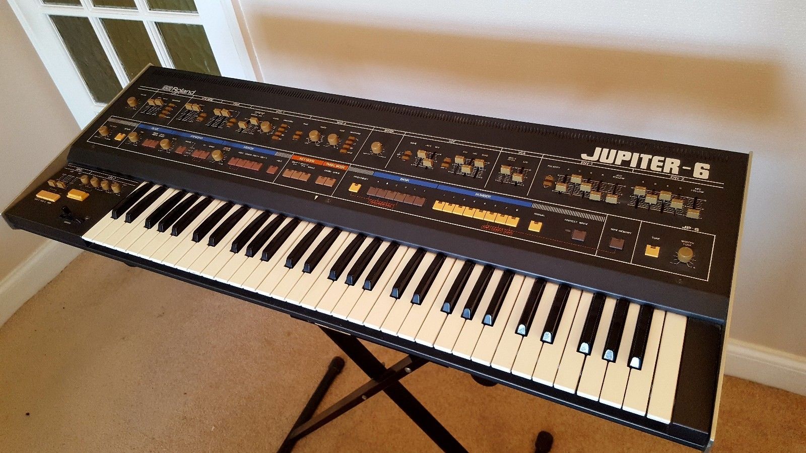 MATRIXSYNTH: ROLAND JUPITER-6 Vintage Analog Synthesizer SN 322659