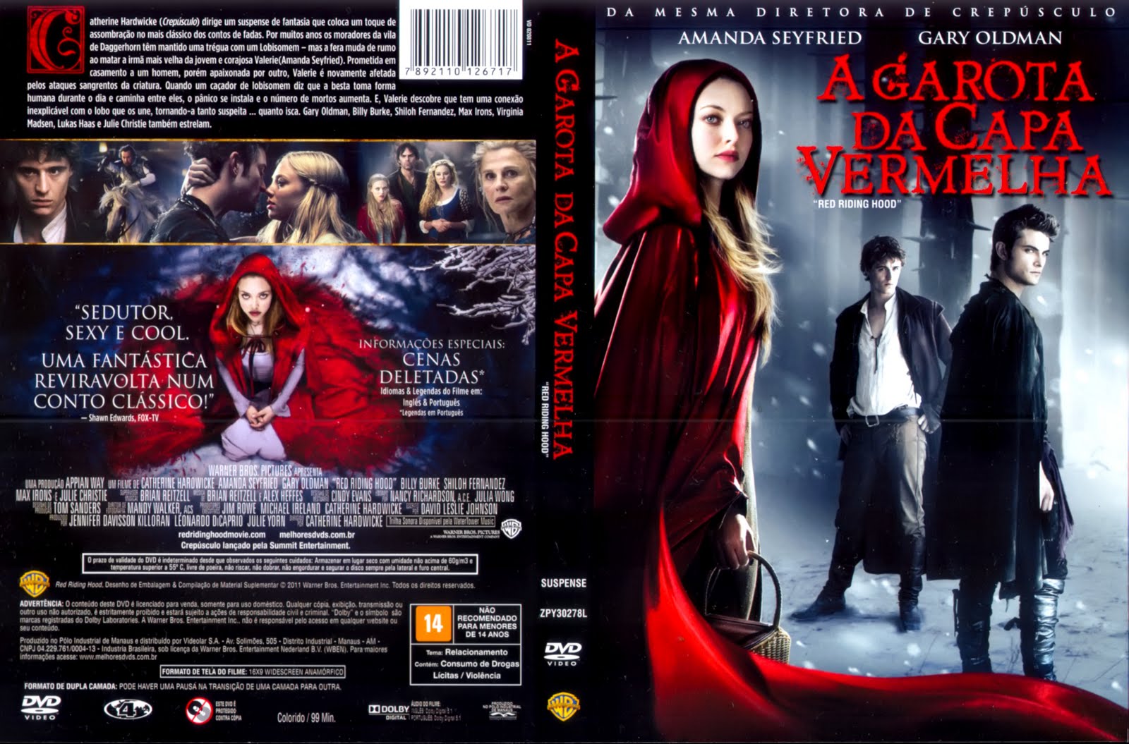 Erickson capas: A Garota Da Capa Vermelha - oficial