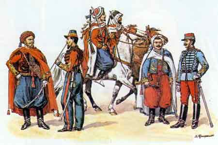 Black Powder Games: Spahi project - 1870