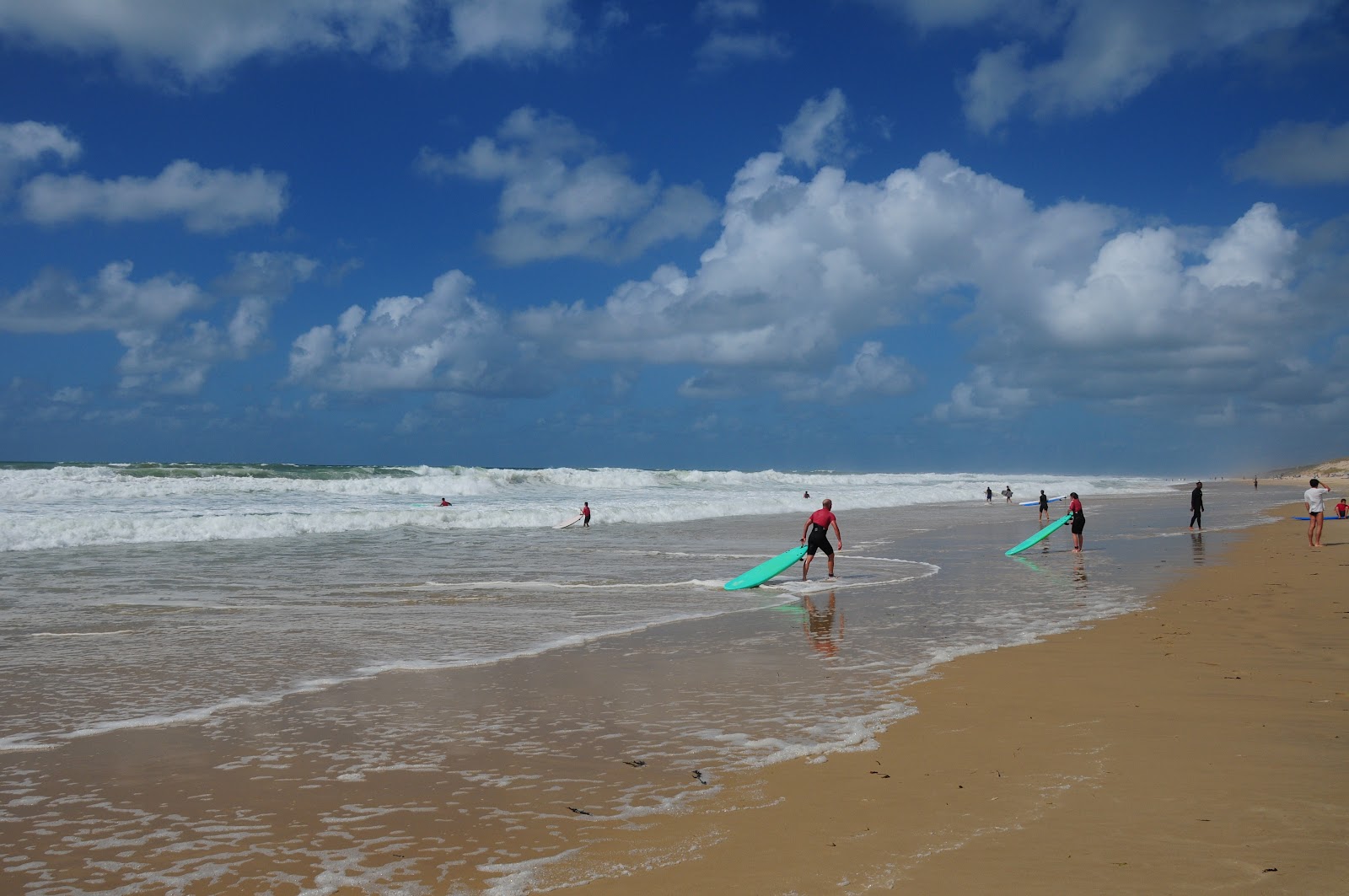 France Lyon Mission 2012-2013: The Beach at Bordeaux, France