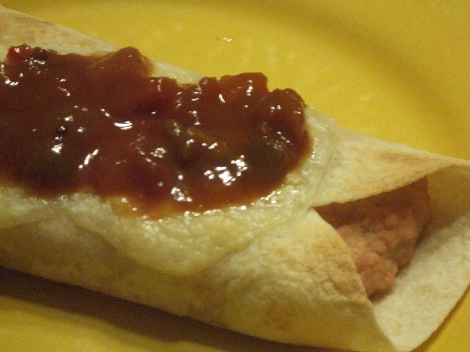 Wraps com recheio de perú no forno