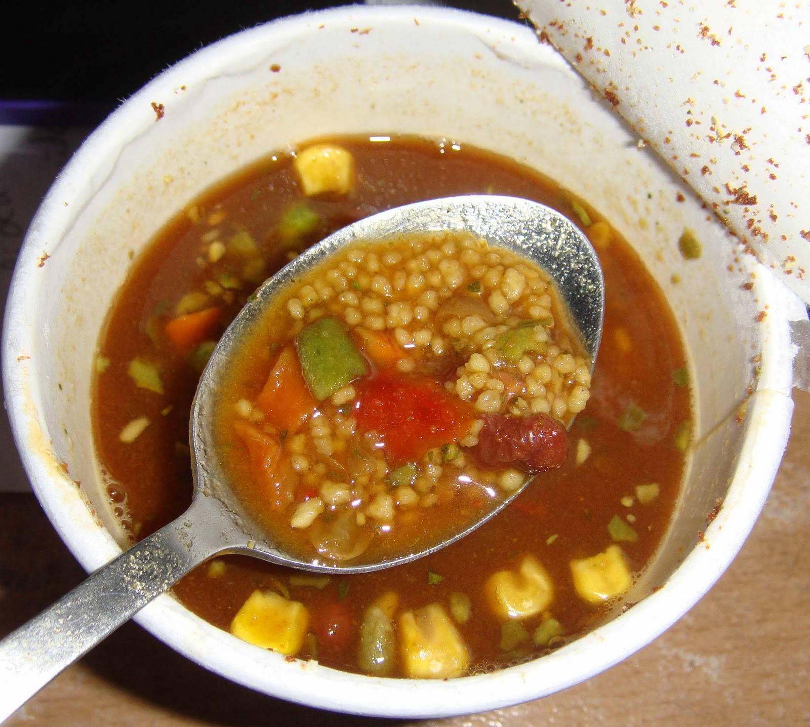 Supersupergirl's Food Reviews: Nile spice couscous minestrone soup