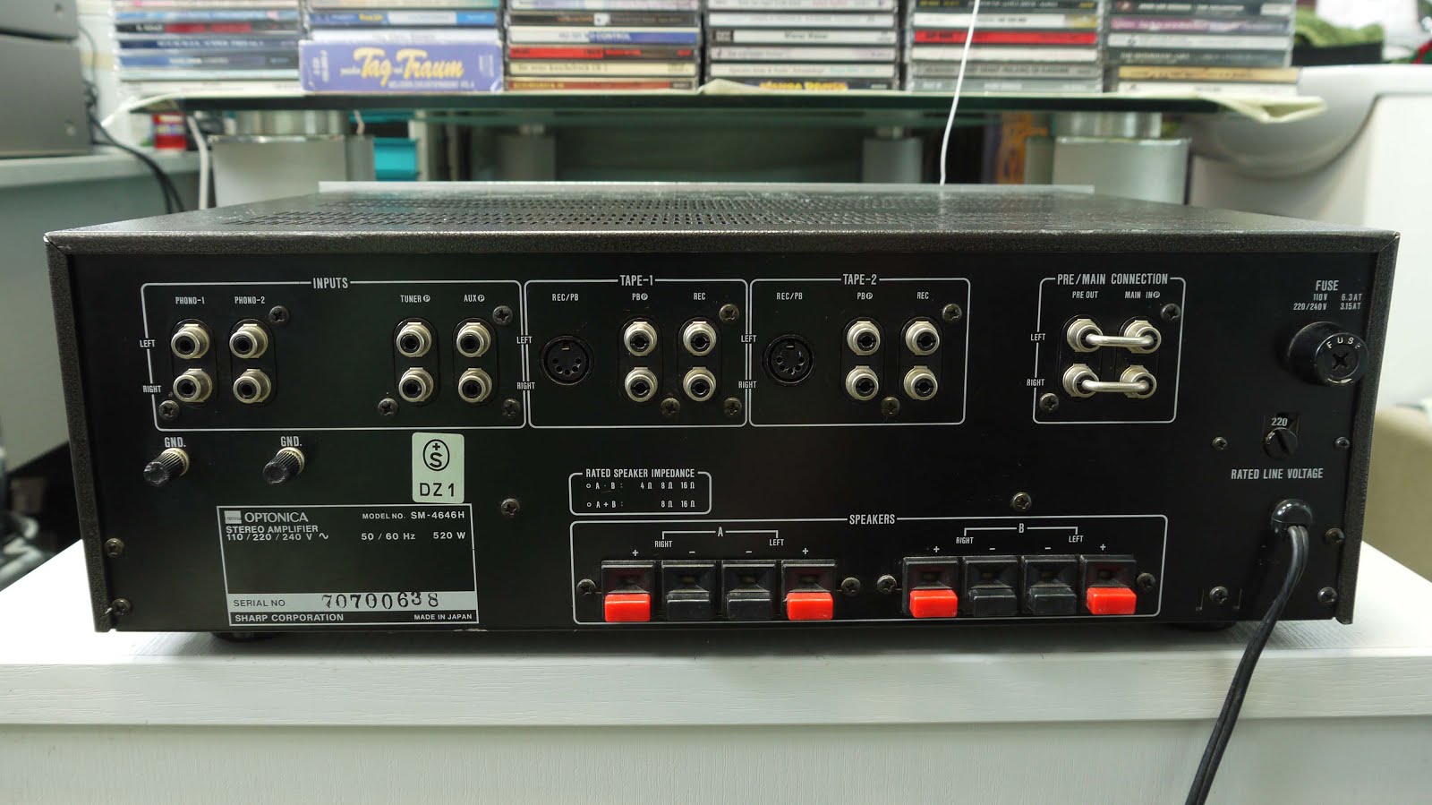 Sharp Optonica SM-4646 - Integrated Amplifier | AudioBaza