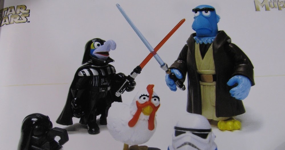 Fruitless Pursuits: New Toys!: When Muppets and Star Wars Collide!