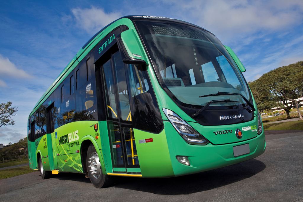 Busológos Brasil: Novos ônibus híbridos de Curitiba são apresentados na ...