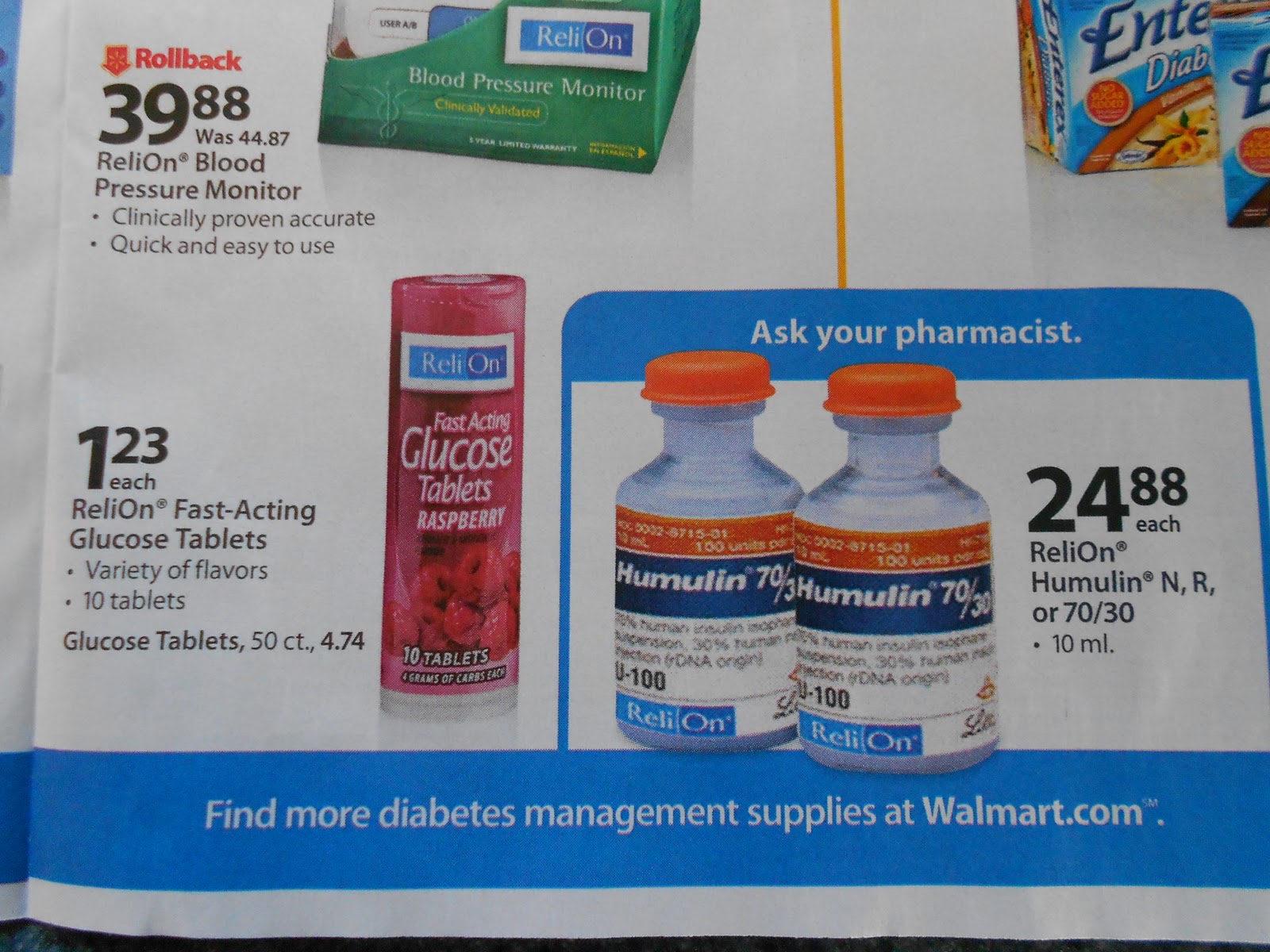 A Sweet Grace: Walmart D-Supplies & Bayer A1C Test