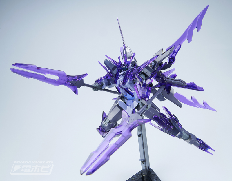 HGBF 1/144 Transient Gundam Glacier Sample Images by Dengeki Hobby