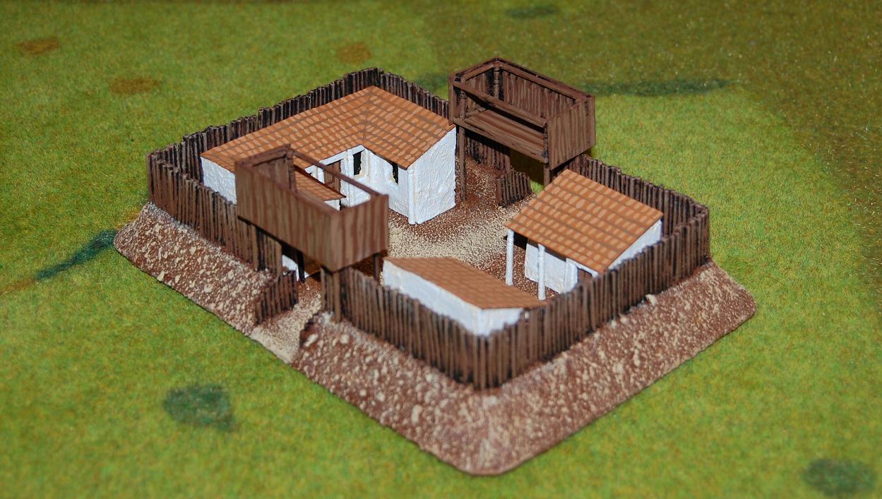 El Soldado Tranquilo: Roman camp finished