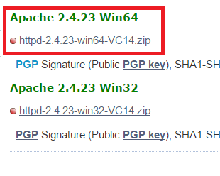 算譜記録帳: Windows 10でApache HTTPdサーバーを実行する